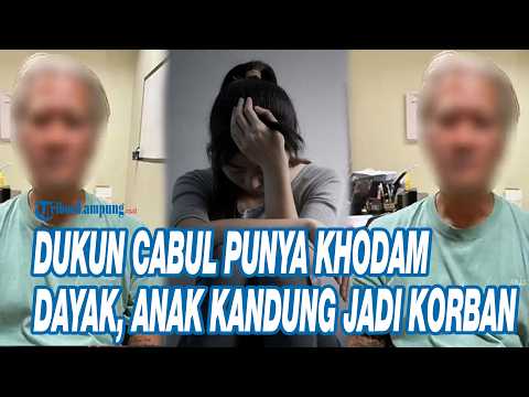 Kasus Pencabulan Anak Kandung, Tersangka Klaim Punya Khodam Dayak saat Layani Pasien