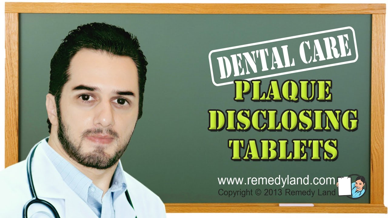Plaque disclosing tablets or dental disclosing tablets - YouTube