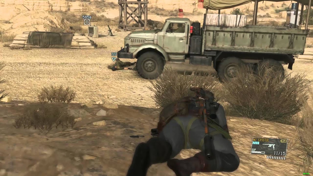MGSV's superior AI in action - YouTube