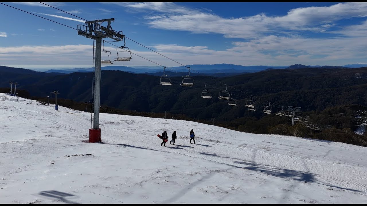 Mount Buller Snowboarding | 4K Drone View | Melbourne | Australia - YouTube