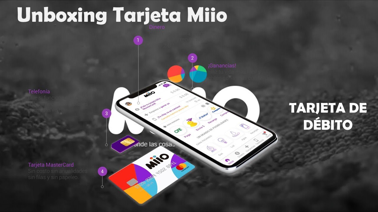 Unboxing Tarjeta MIIO / ¡Ya Llegó! / ¿Chip con Plan Gratuito? / Tarjeta ...