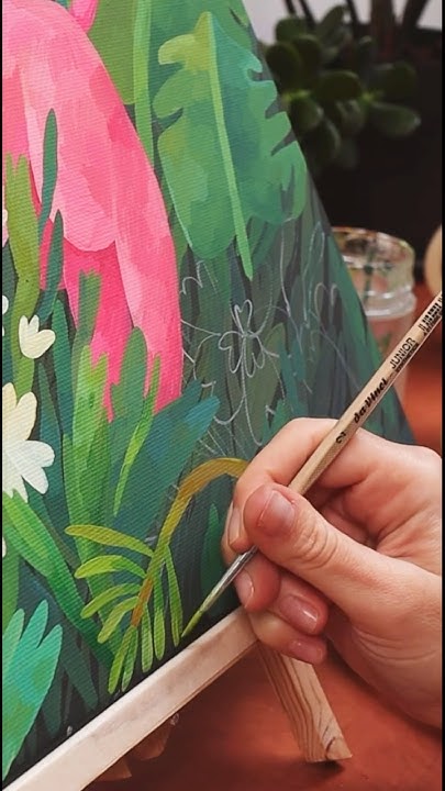 let’s paint together 🌿 - YouTube