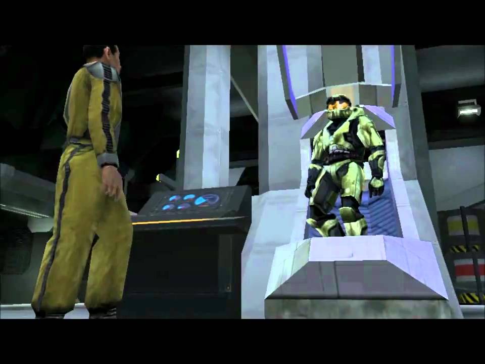 Halo: Combat Evolved - Mission 1 - The Pillar of Autumn - PART 1 - YouTube