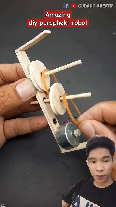 DIY Popsicle Stick Robot - YouTube