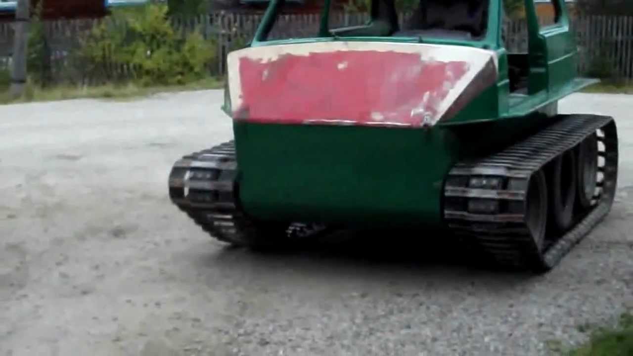 Homemade tank...Russia - YouTube