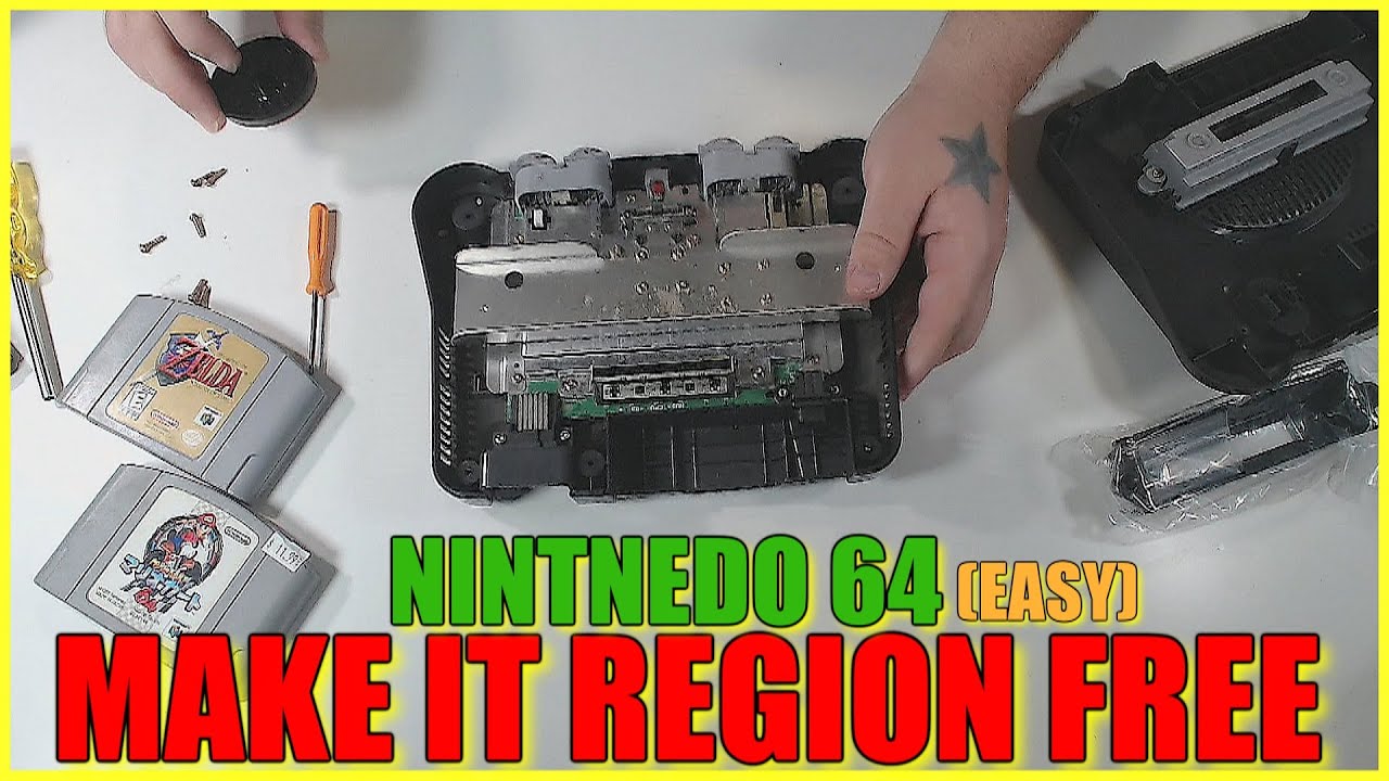 How To Make The Nintendo 64 Region Free (EASY) - YouTube