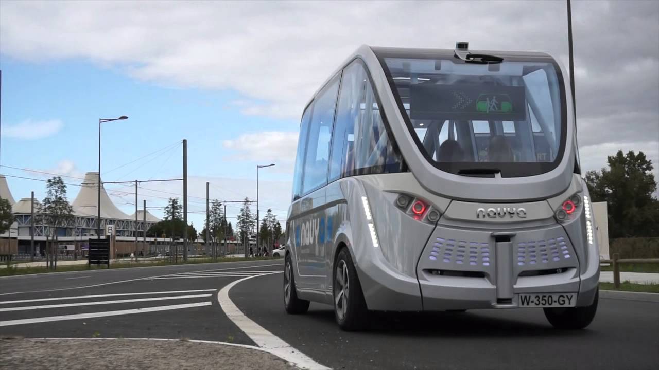 AUTONOM SHUTTLE Fleet on the open-road in Bordeaux (FR) : Street views ...