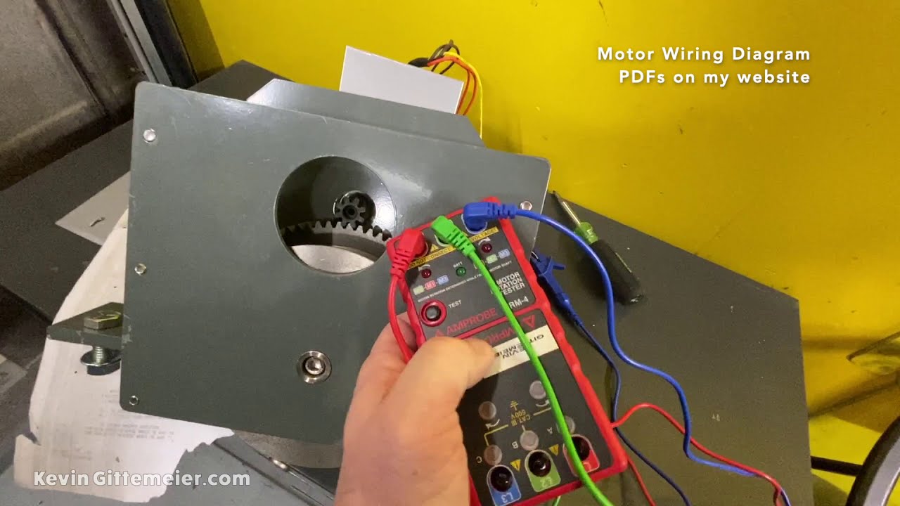Motor Rotation Testing 2-Speed Electric Motor [395] - YouTube