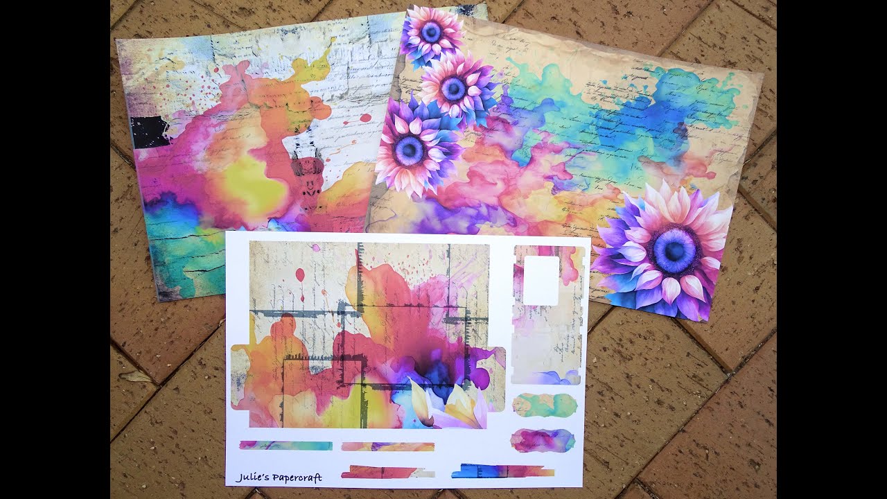 A Flip Through of my latest Digital Kit - Fabulous Florals. # ...