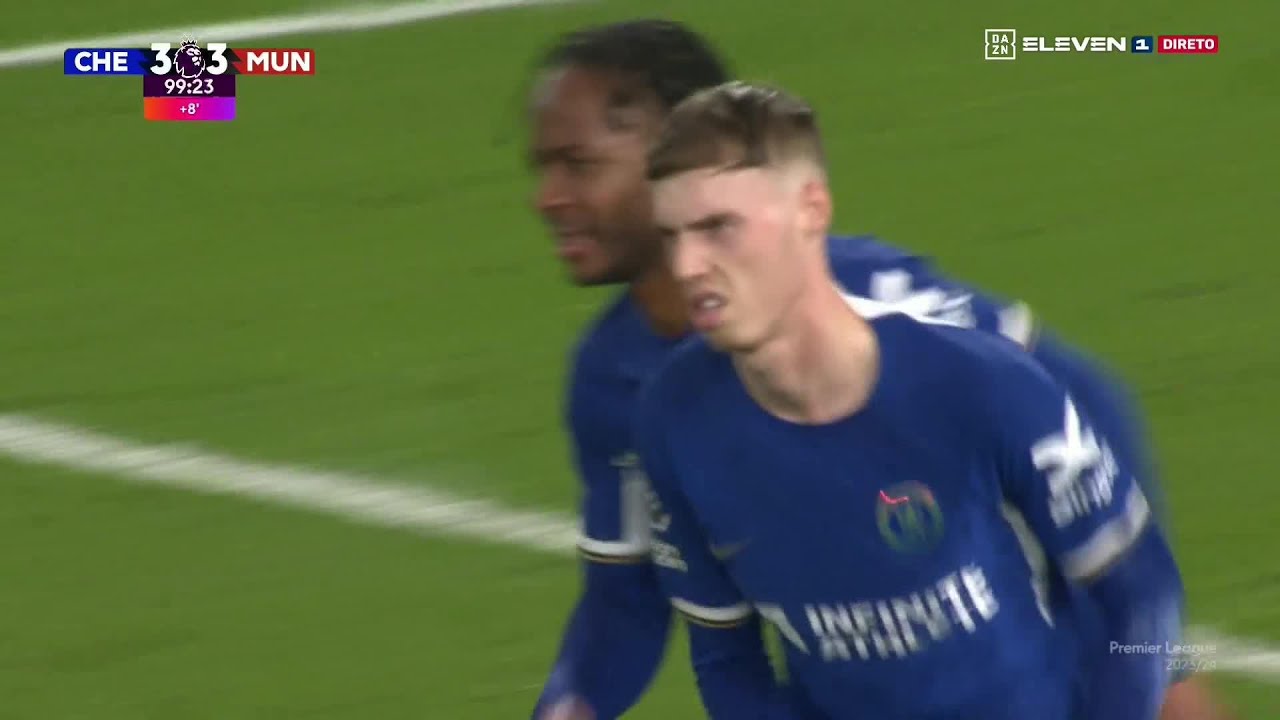 Golo Cold Palmer | Chelsea 3-3 Manchester United | Premier League 23/24 ...