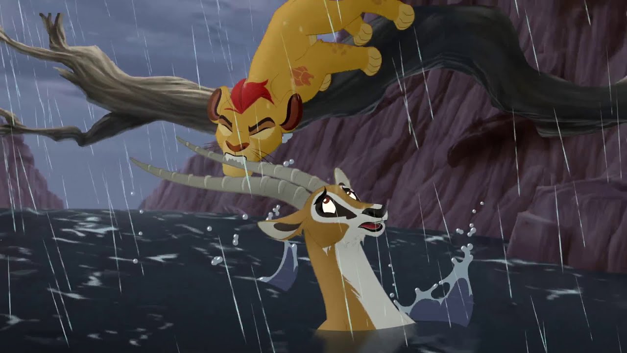 Lion Guard: Flash Flood! | The Mbali Fields Migration HD Clip - YouTube