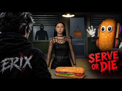 servis et yada ol gece korkunc dukkyanda calismak SERVE OR DIE