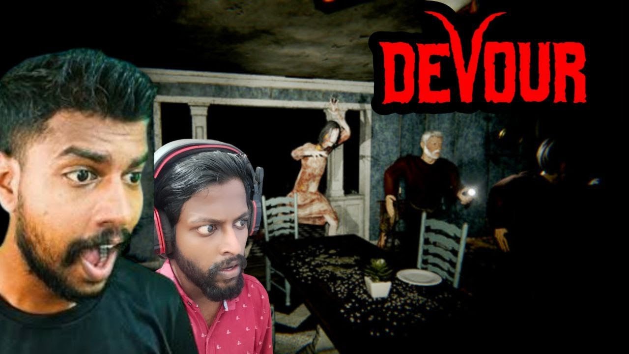 Devour | ESCAPING FROM THE PIG FACE GHOST IS SOO HARD🥵 ...