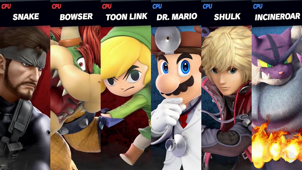 Super Smash Bros. Ultimate - 3 vs 3 Team Battle - YouTube