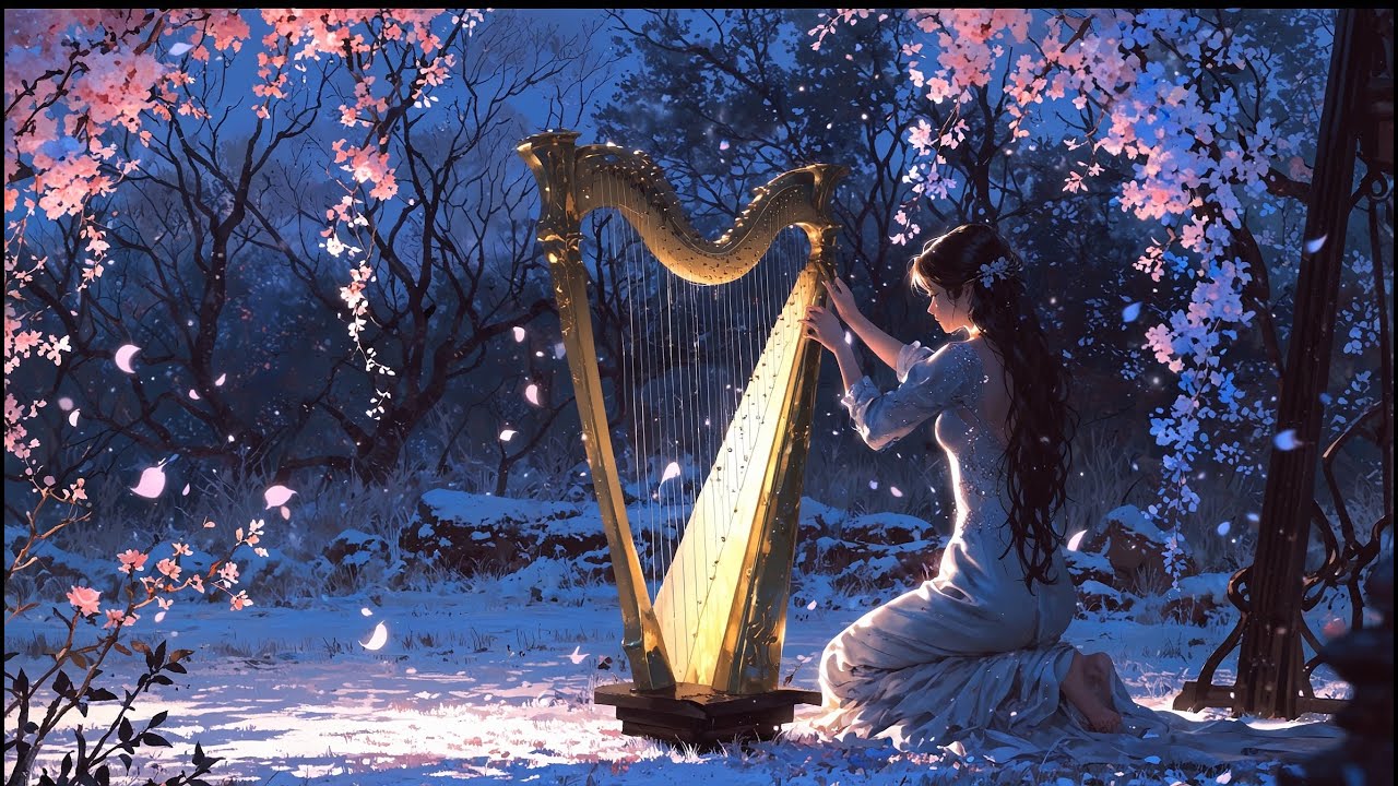 celestial strings weave dreams of love in gilded threads - YouTube