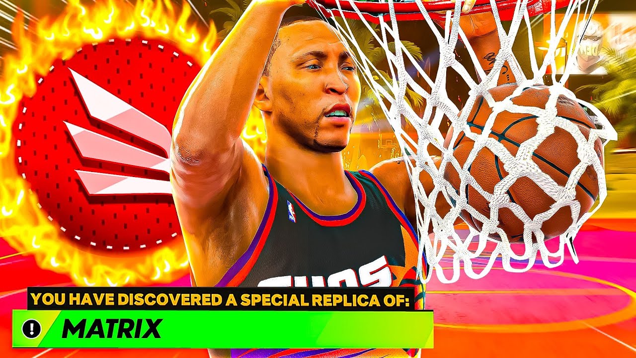 Replica "MATRIX" build DOMINATES the park on NBA 2K23! - YouTube