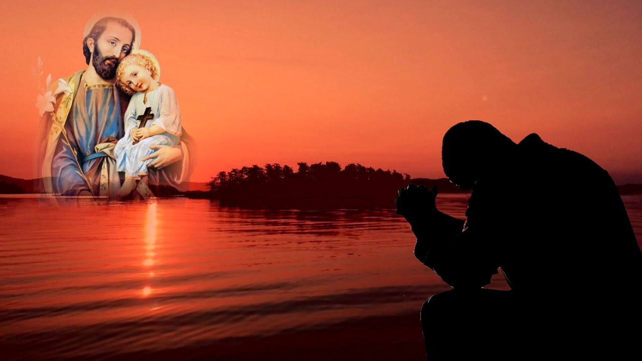 st joseph prayer no copyright background - YouTube