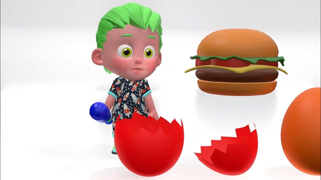 Yay! Snack Time Song | Fun Baby Nursery Rhyme & Food Learning - YouTube