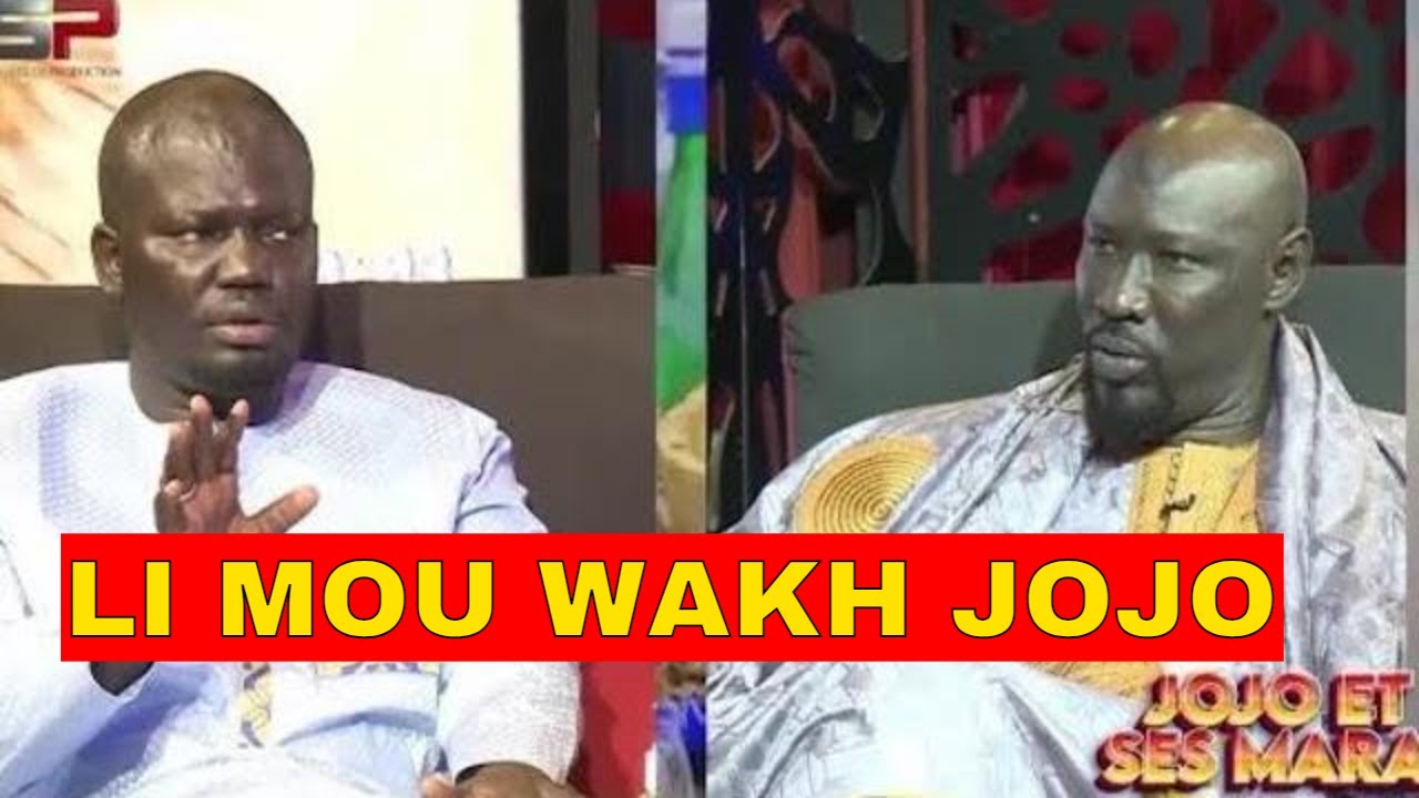 Ca CHAUFFE Entre Cheikh Ahmet Cissé et JOJO (Sénégal No Stress) - YouTube