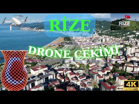 Rize Merkez Drone Çekimi 4K Gezi Rehberi