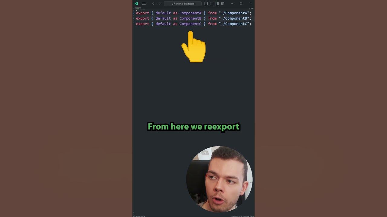 Reactjs Tip Re Export Components From Indextsx Barrel Exports Reactjs Reactjstutorial 7259
