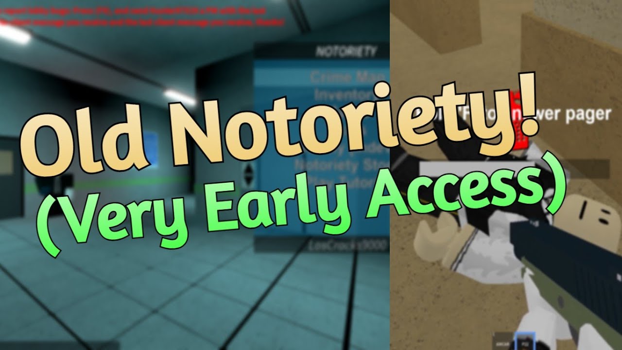 Old Notoriety recreation! - YouTube
