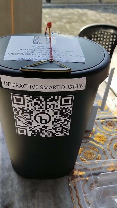 Interactive Smart Bin | Learn Waste Segregation IOT Analytics - YouTube