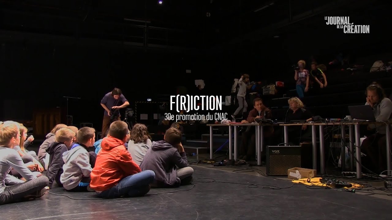 "F(r)iction", 30ème promotion du CNAC, Antoine Rigot et Alice Ronfard ...