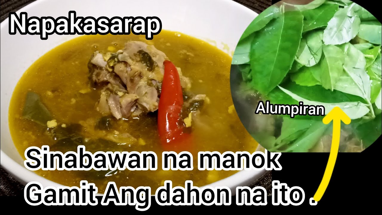 Kakaibang luto Ng manok sinabawan with alumpiran...#cooking #video ...