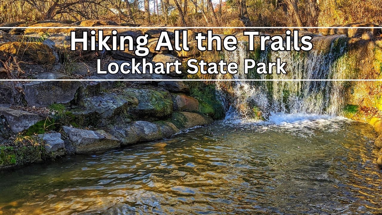 Lockhart State Park: Conquering Every Trail - YouTube