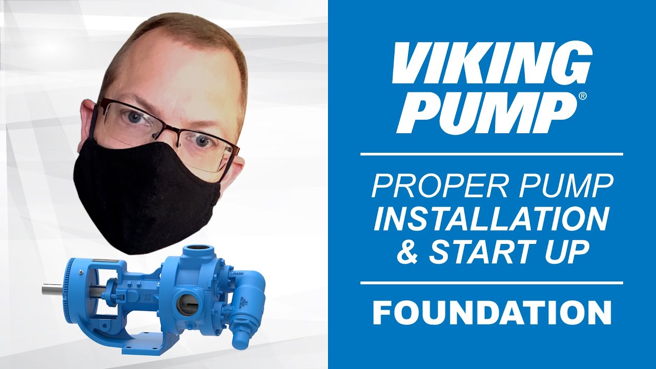 Foundation | Pump Installation and Start Up - YouTube