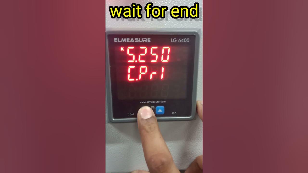 ELMEASURE LG 6400 METER SETTING | #technologyvideo #fullinformation # ...