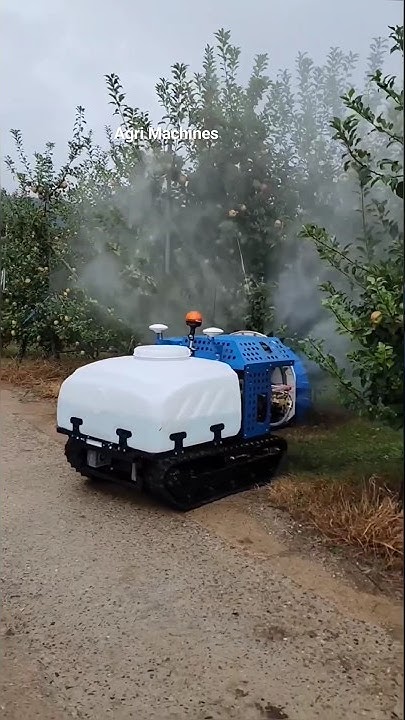 Autonomous Sprayer For Orchards & Vineyards || Made By LJTech AG China || #shorts - YouTube