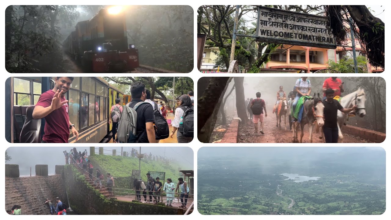 Matheran Hill Station | Monsoon 2022 | Matheran Vlog | Matheran Tourist ...