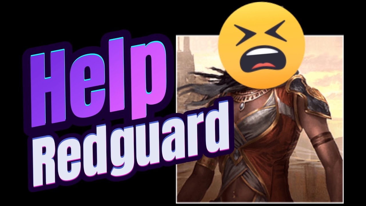 ESO Cant Put Up With This😤 Save Redguard! - YouTube