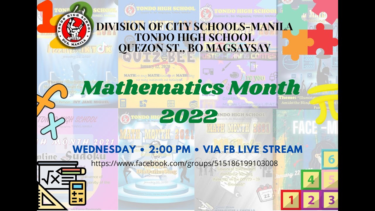 MATHEMATICS MONTH 2022 (Opening Salvo) - YouTube