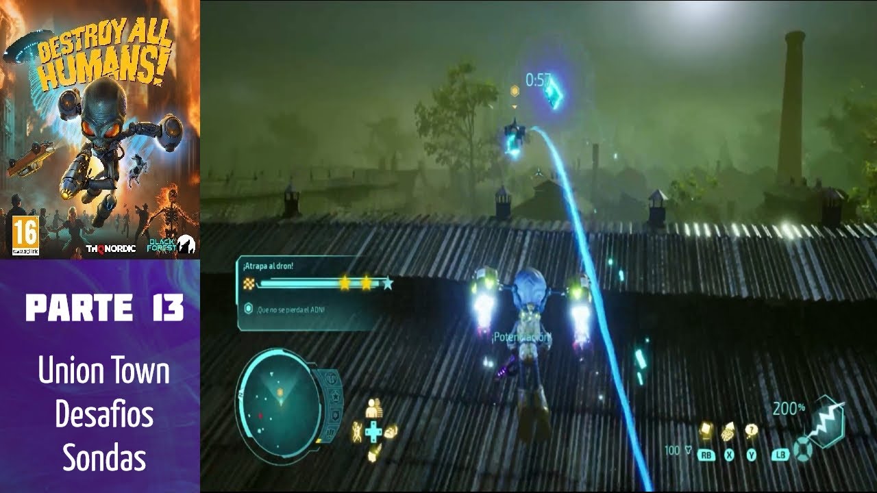 Destroy All Humans! (2020) (Español) (100%) - 13: Union Town - Desafios ...