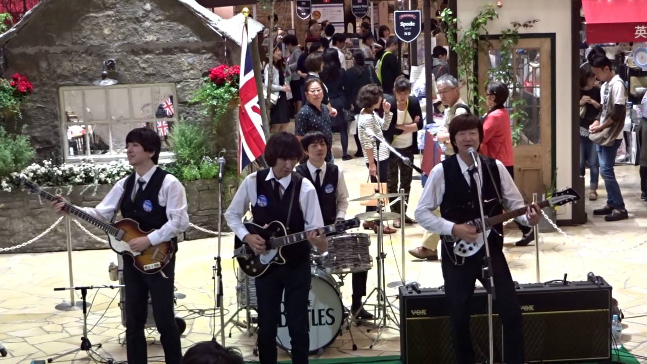 The Beatles Real Live Band - Boys / I Feel Fine @ 阪急うめだ本店 2016/10/16 ...