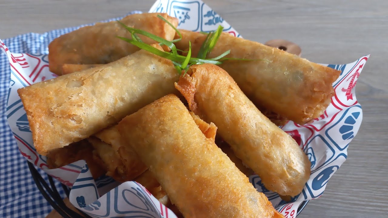 Resep Lumpia Goreng Bisa Menjadi Cemilan Enak dan Cepat - YouTube