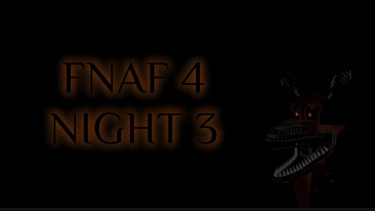 Fnaf 4 Day 3 (Vrchat RP) - YouTube
