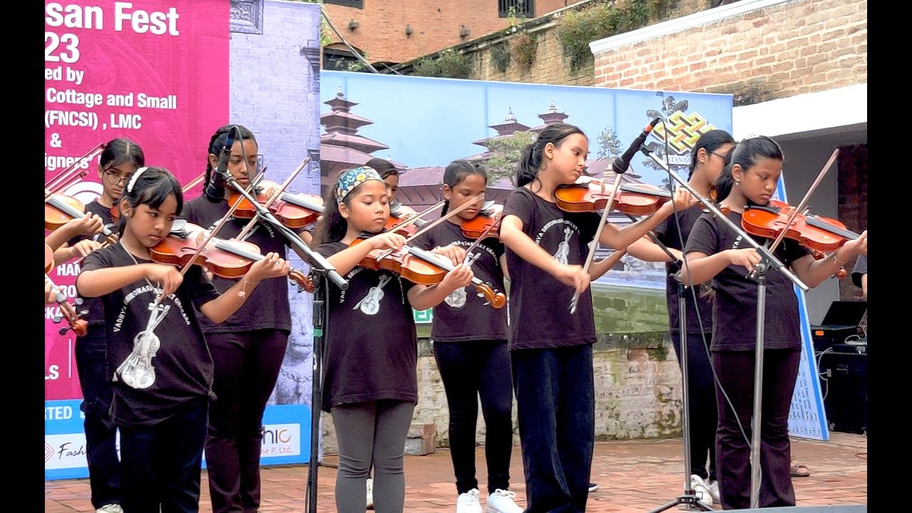Resham firiri | Nepal's most popular folk song : Violin Students ...