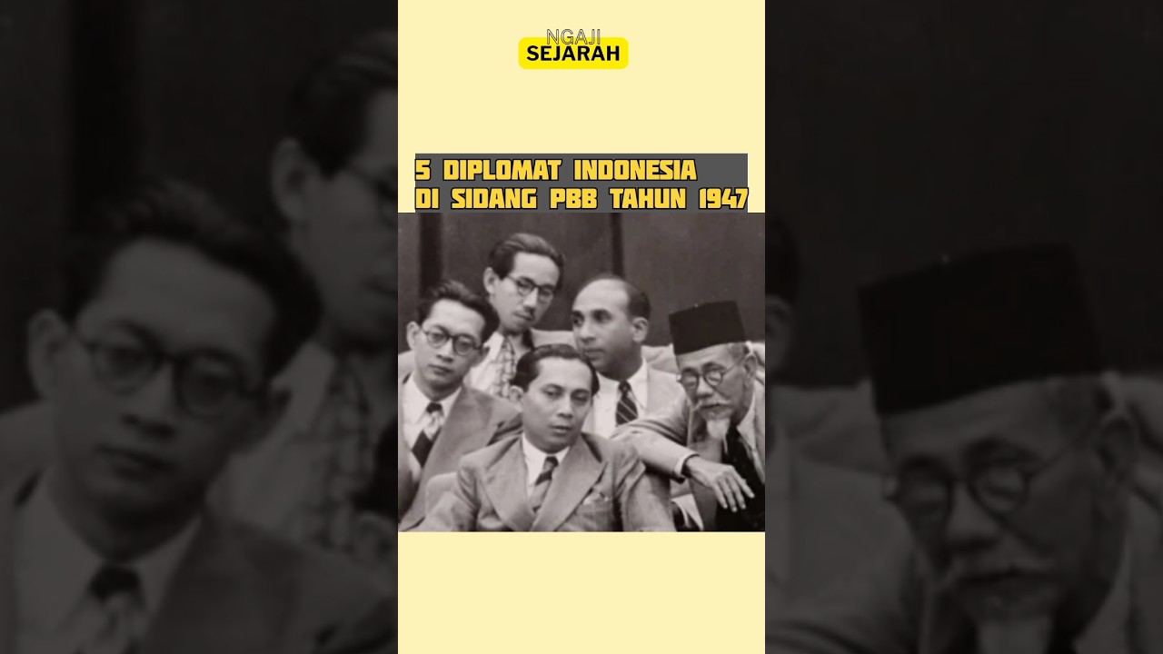 5 DIPLOMAT INDONESIA DI SIDANG PBB TAHUN 1947#shorts - YouTube