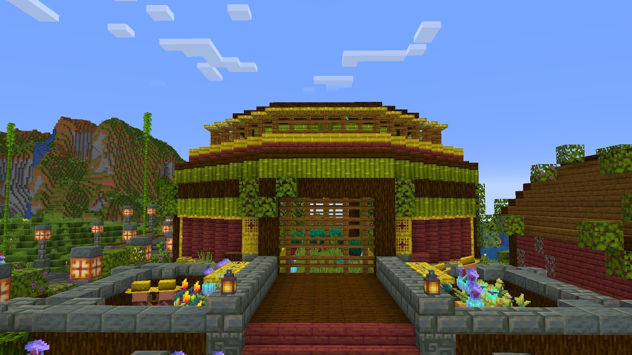 Let's Play Minecraft - #64: Sniffer Sanctuary & Flower Farm - YouTube