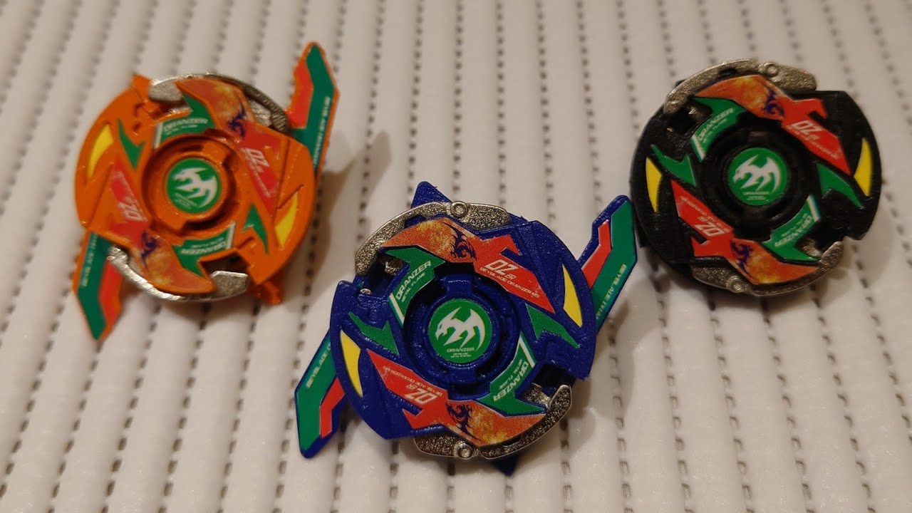 Beyblade Dranzer MF (custom 3D printed) showcase - YouTube