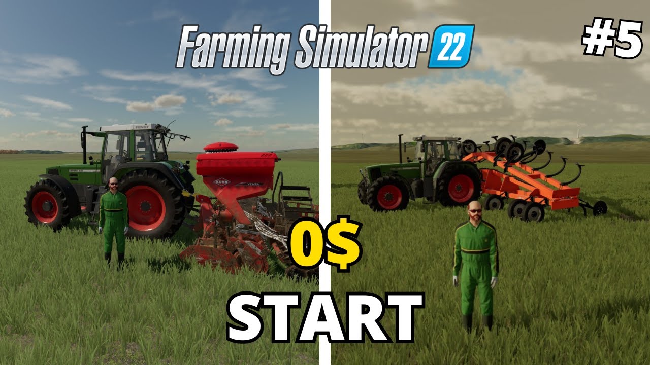 FS 22 Flat Map | Start from 0$ ! | Timelapse 'Flat Map' Day #5 - YouTube