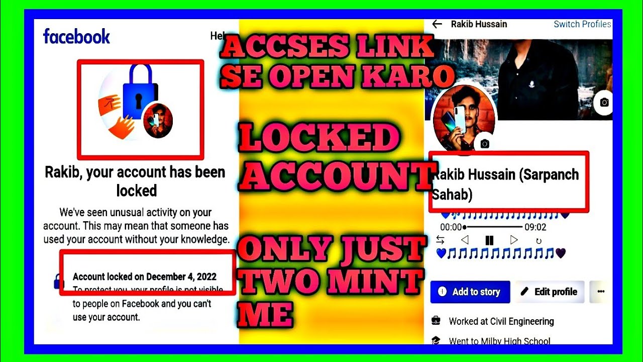 facebook account locked how to unlock new trick 2023 | confirm identity ...