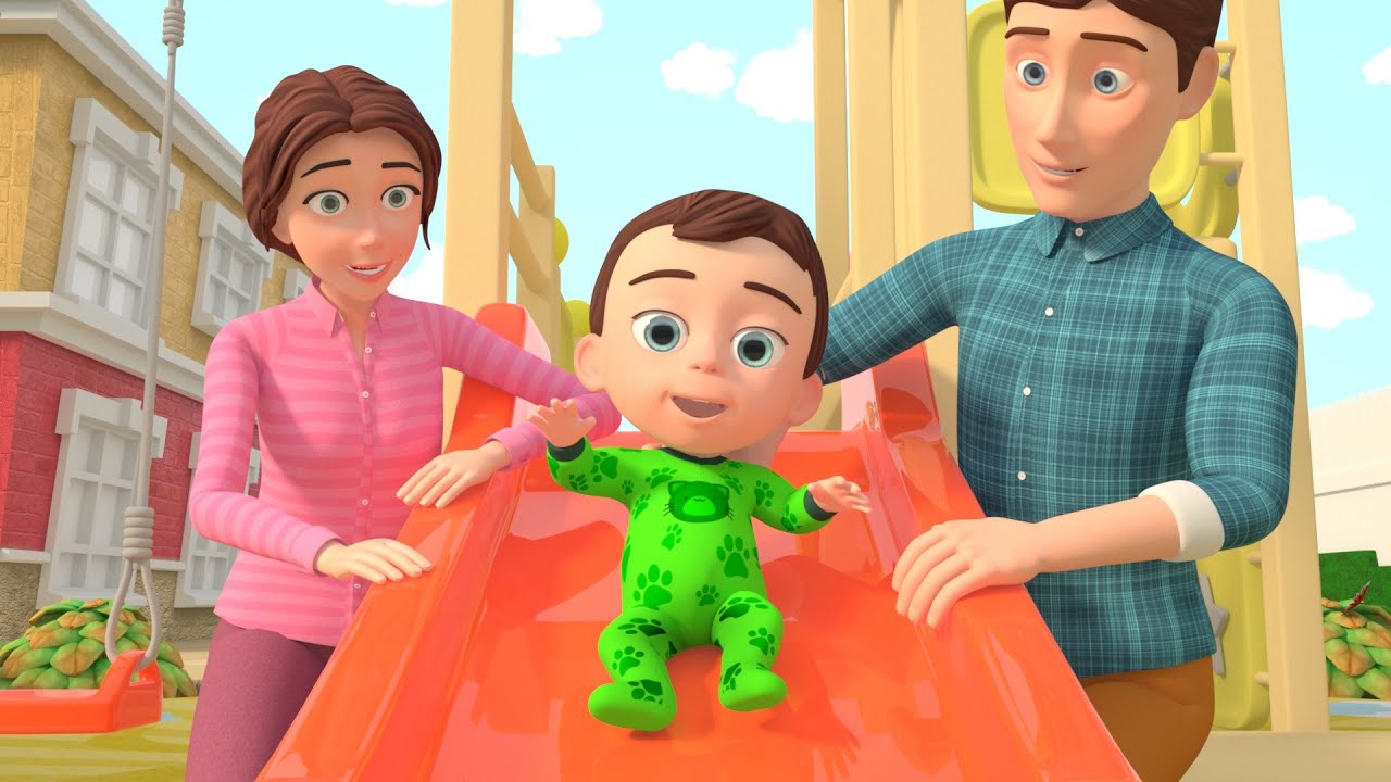 Baby's First Time at the Playground | Playground Song + MORE Baby ...