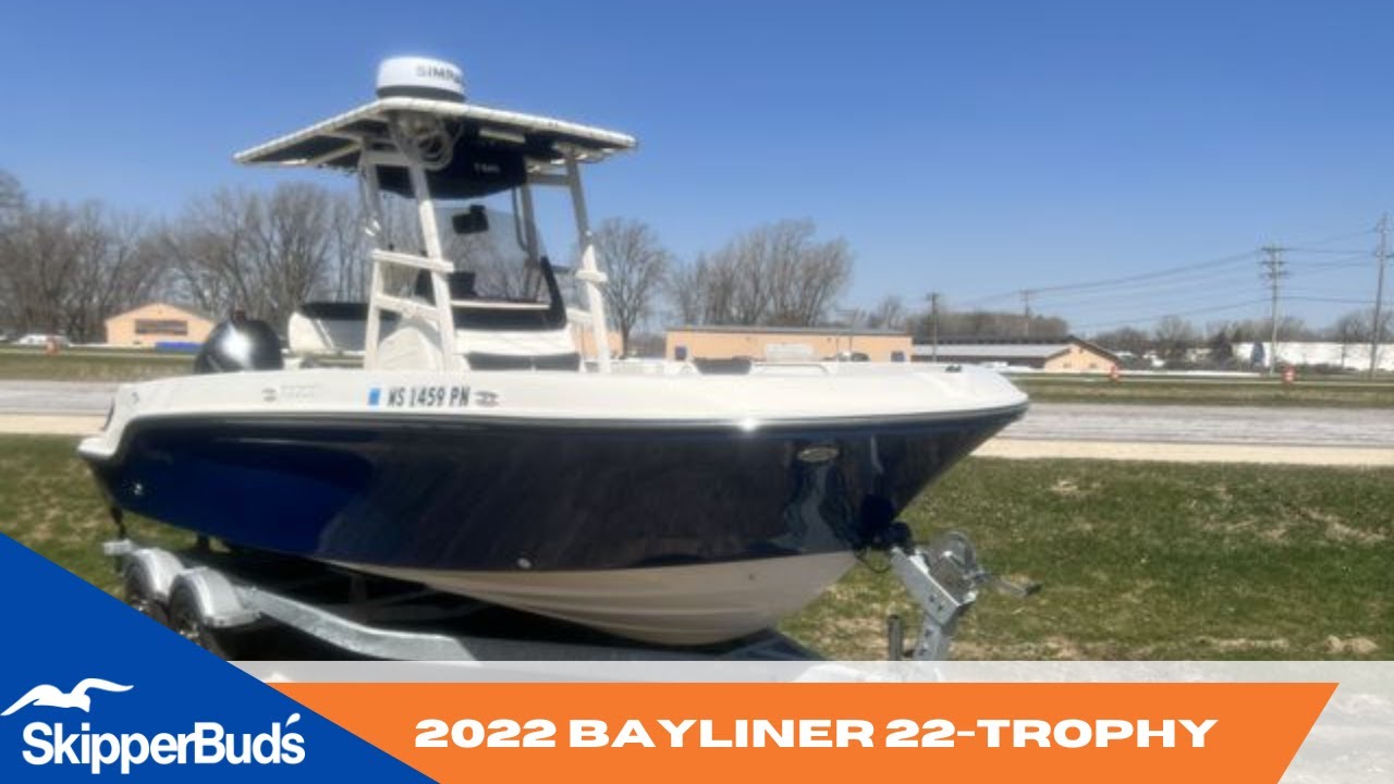 2022 Bayliner 20 Trophy Center Console Tour SkipperBud's - YouTube