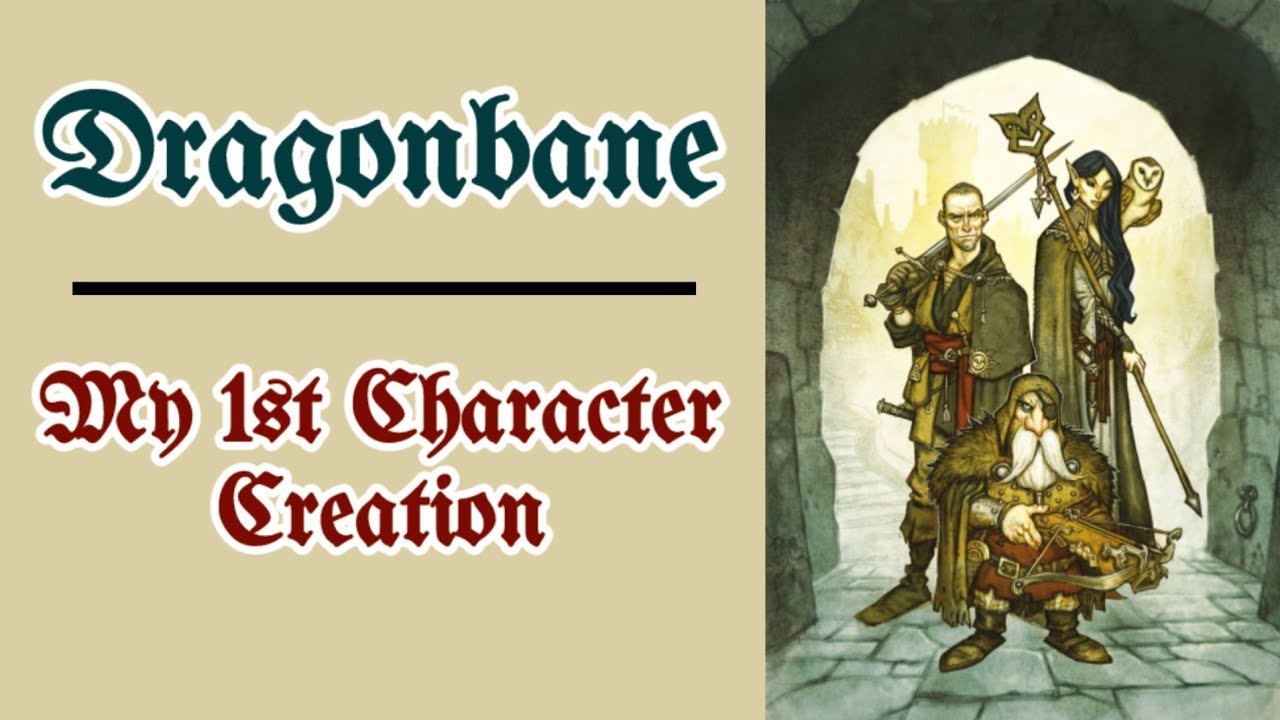 Dragonbane | Create Character | Halfling Knight - YouTube