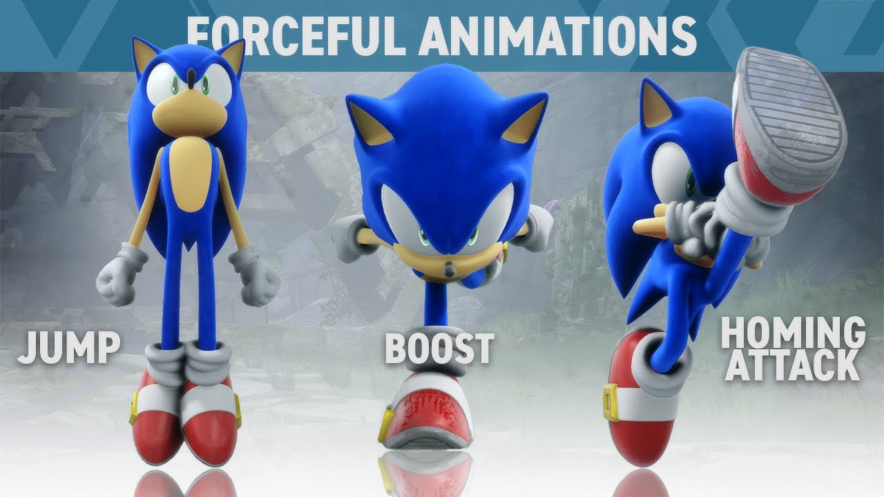 Sonic Frontiers: New Forceful Animations Gameplay - YouTube